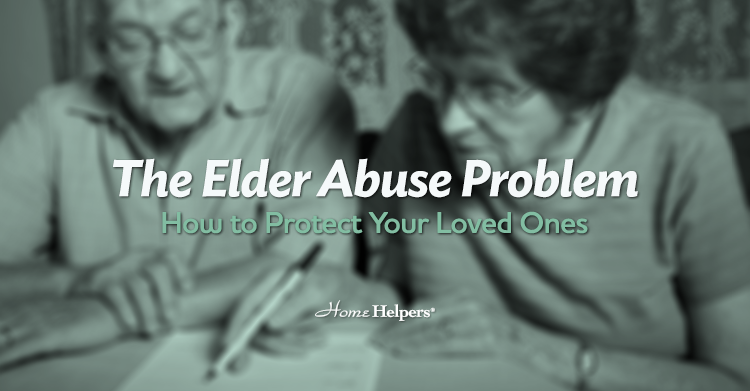 Elder abuse affects as many as 1 in 10 older Americans. - Caring Hearts
